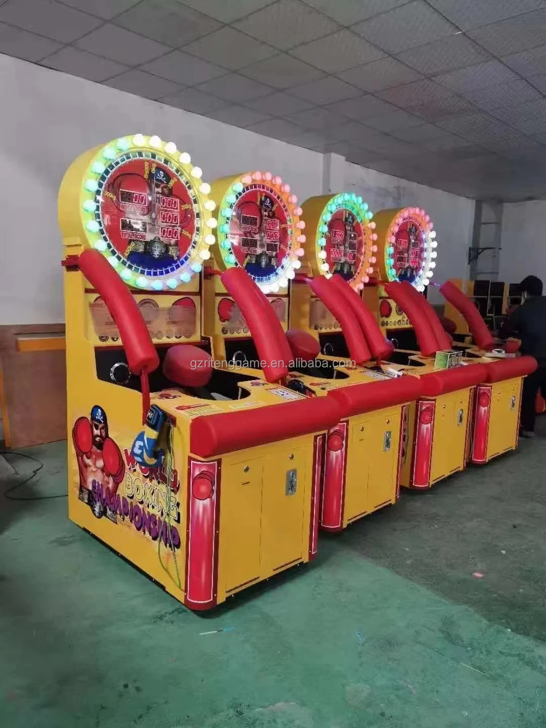 Riteng Factory Electronic Gaming Boxing Machine Price