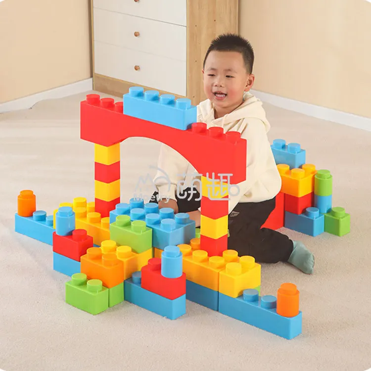 Moetry Giant Jumbo Block Kids Construction Toy - Eco-friendly