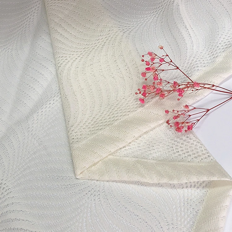 New Design Ripple Fold Sheer Sheets Sofa Polyester Furnishing Knit ...