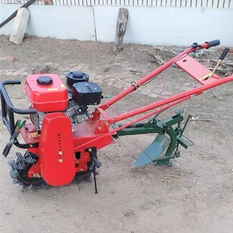 Small Plough Machine Cultivator Gasoline and Diesel Engine Mini Self ...