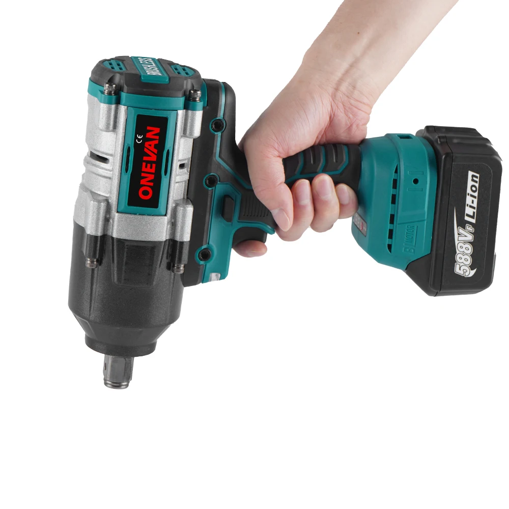 3100NM Brushless Electric Wrench - Cordless Impact Power