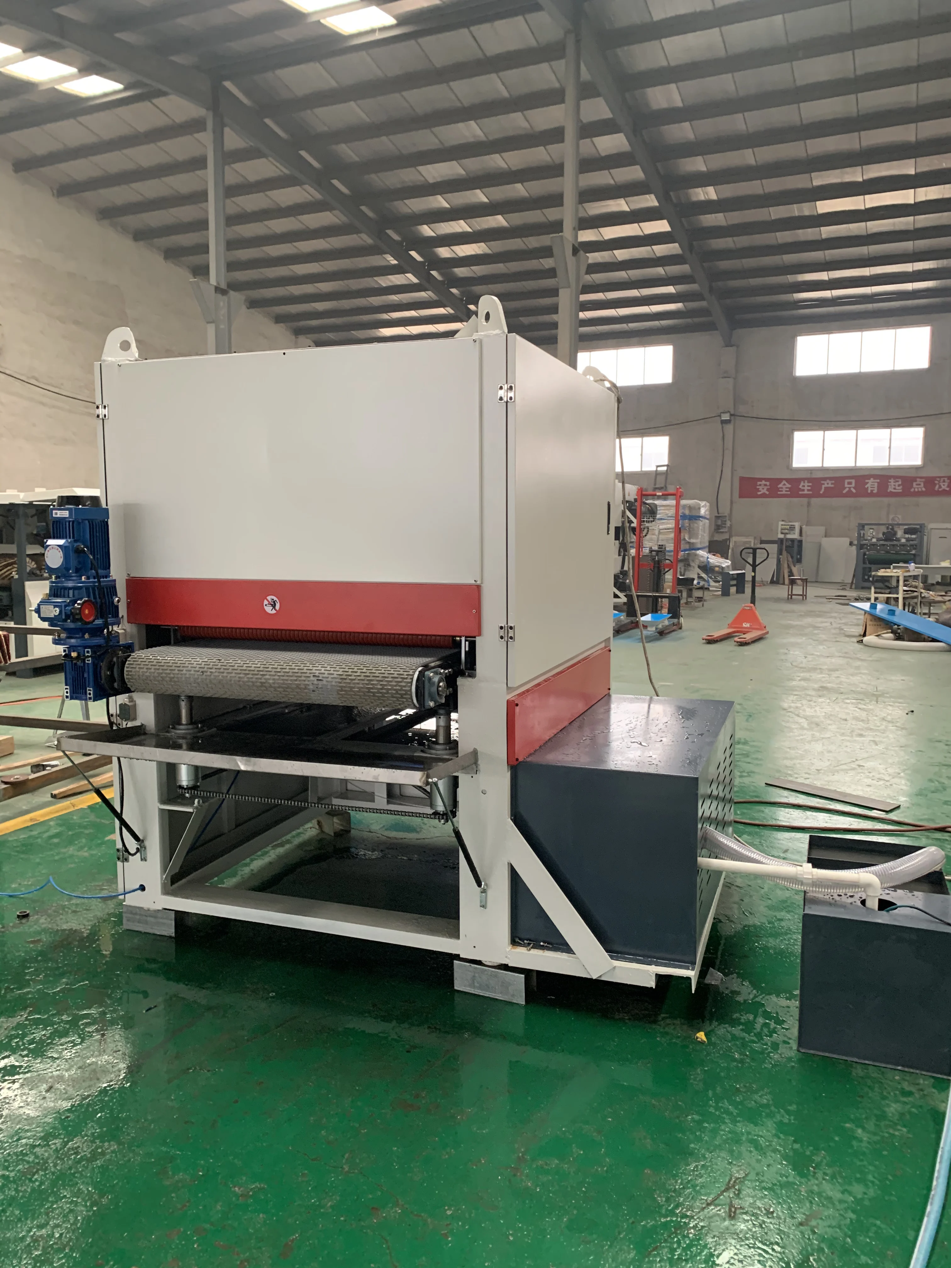 Aluminium Plate Sanding Machine Drum Sander Metal Plate Water Sander ...