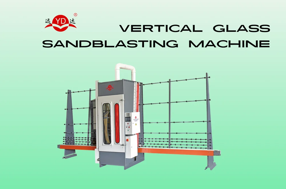 YD-SB Series Semi-Automatic Glass Sandblaster Frosting Glass Making ...