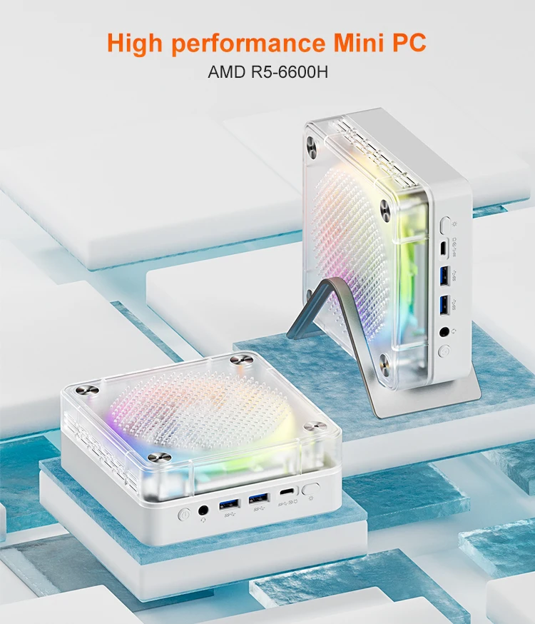 2.5g Ethernet Port+wifi6 Ddr5 Dual Channel Memory Pc Mini Desktop ...