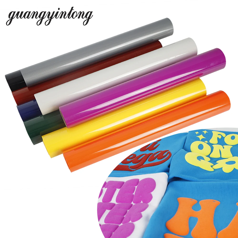 Guangyintong Heat Transfer Vinyl 3d Puff Waterproof Permanent ...