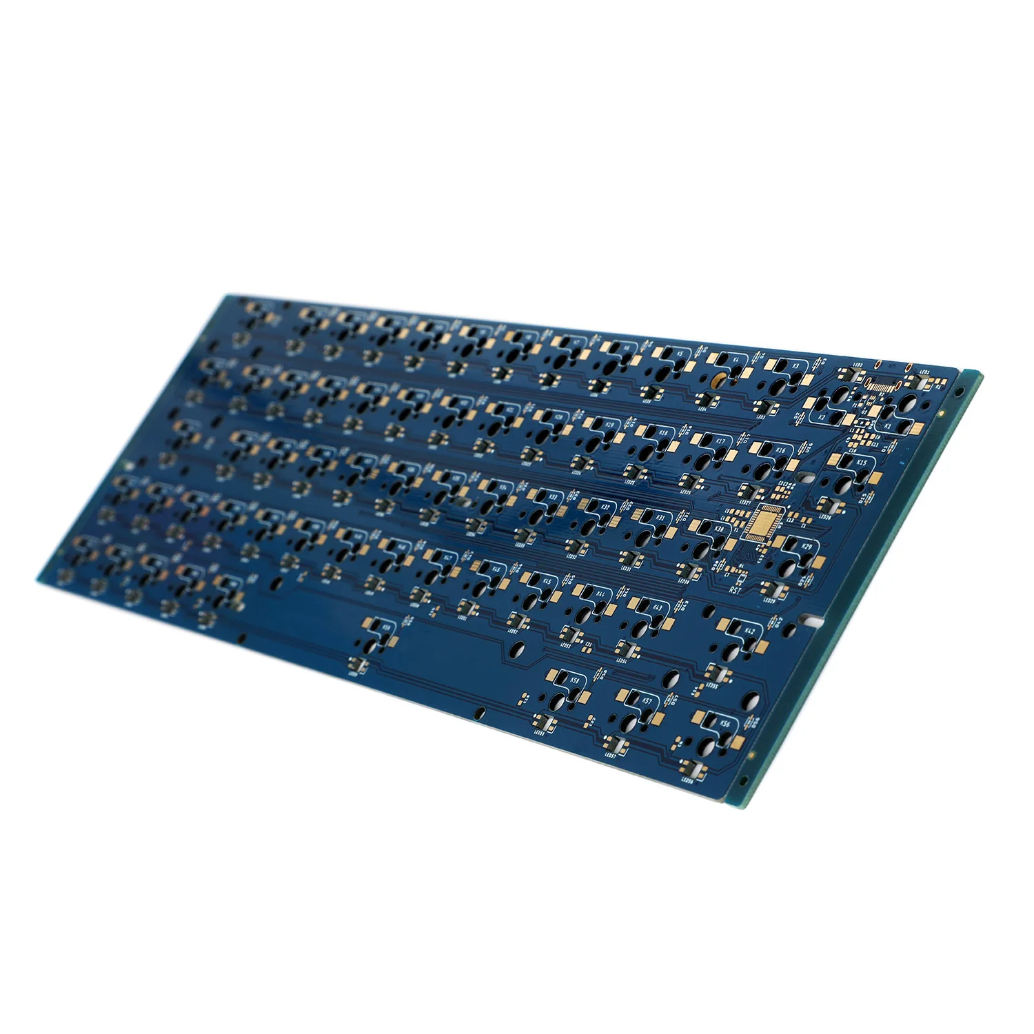 Custom Keyboard Pcbs from Topfast - QMK via Type C RGB