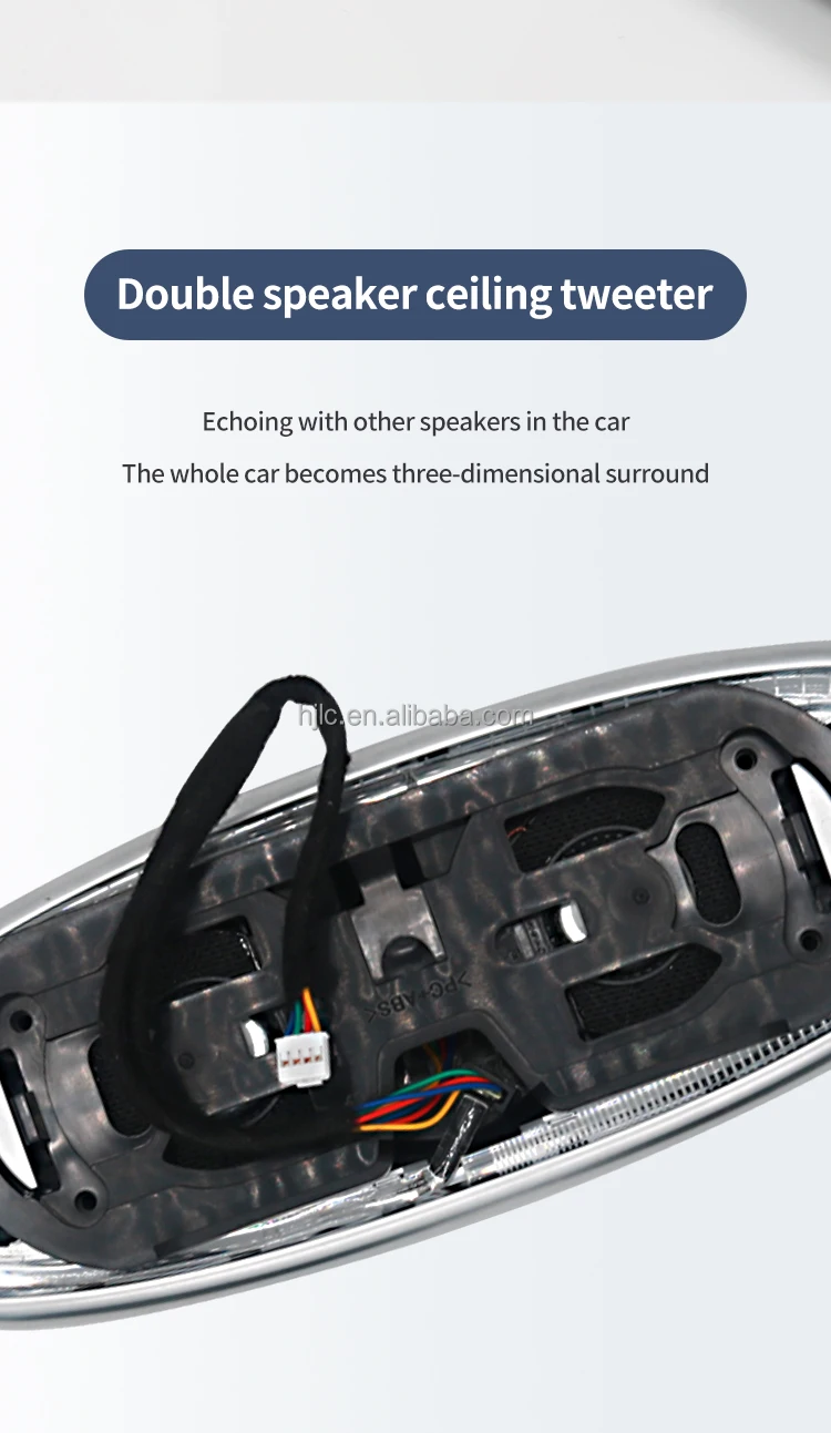 64 Colour Car Roof Ceiling Speaker Light for Mercedes-benz