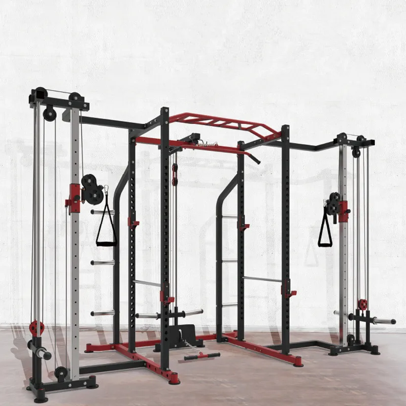 New Gym Squat Rack Push Up Bar Multi functional Comprehensive Trainer ...