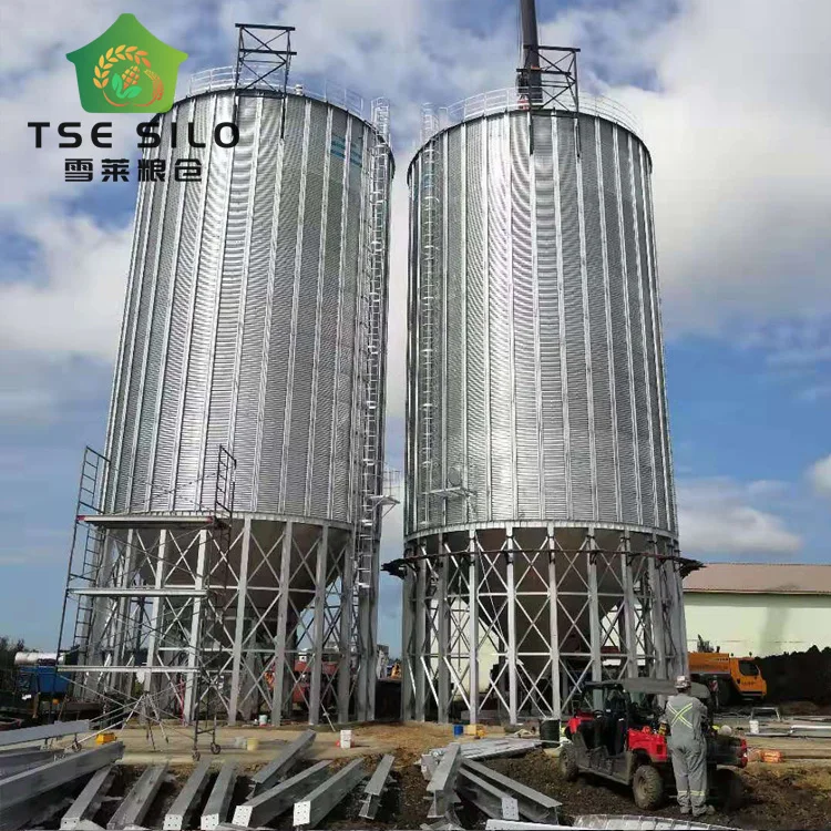High Standard Silo for Wheat TCZK 100T 500T 600T 1200TSteel Hopper ...