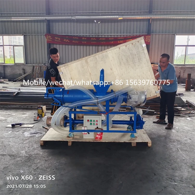 Cattle Dung Slurry Dewatering System/drying Machine/cow Manure ...