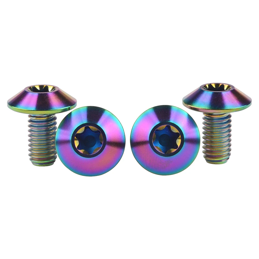 Titanium Dome Head Bolt M4 10mm 12mm 15mm 40mm Truss Anodized Allen Key ...