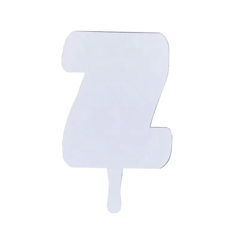 Personalized Logo Grad Handheld Z Photo Frame Fans Sublimation Blank ...