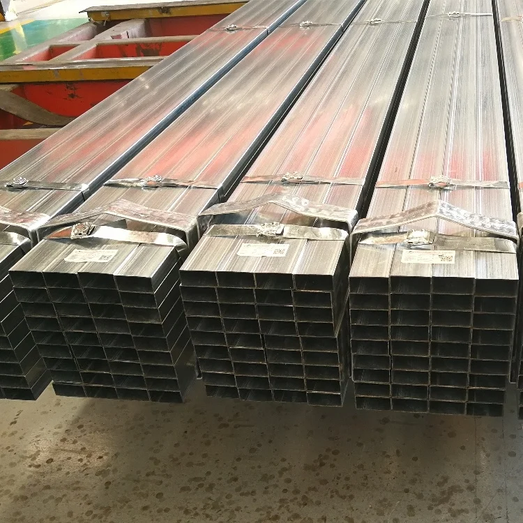 Galvanized Hollow Sections Square Rectangular Pipe Carbon Steel Pipes ...