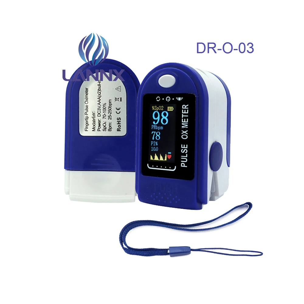 Lannx Dr-o-03 Newest Handheld Disposable Fingertip Oxy Meter Adult ...