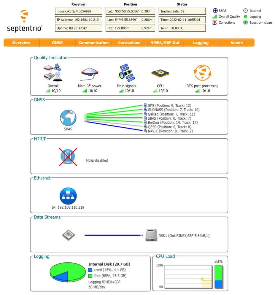 Septentrio_mosaic X5 RTK Module - Precision GNSS Solutions