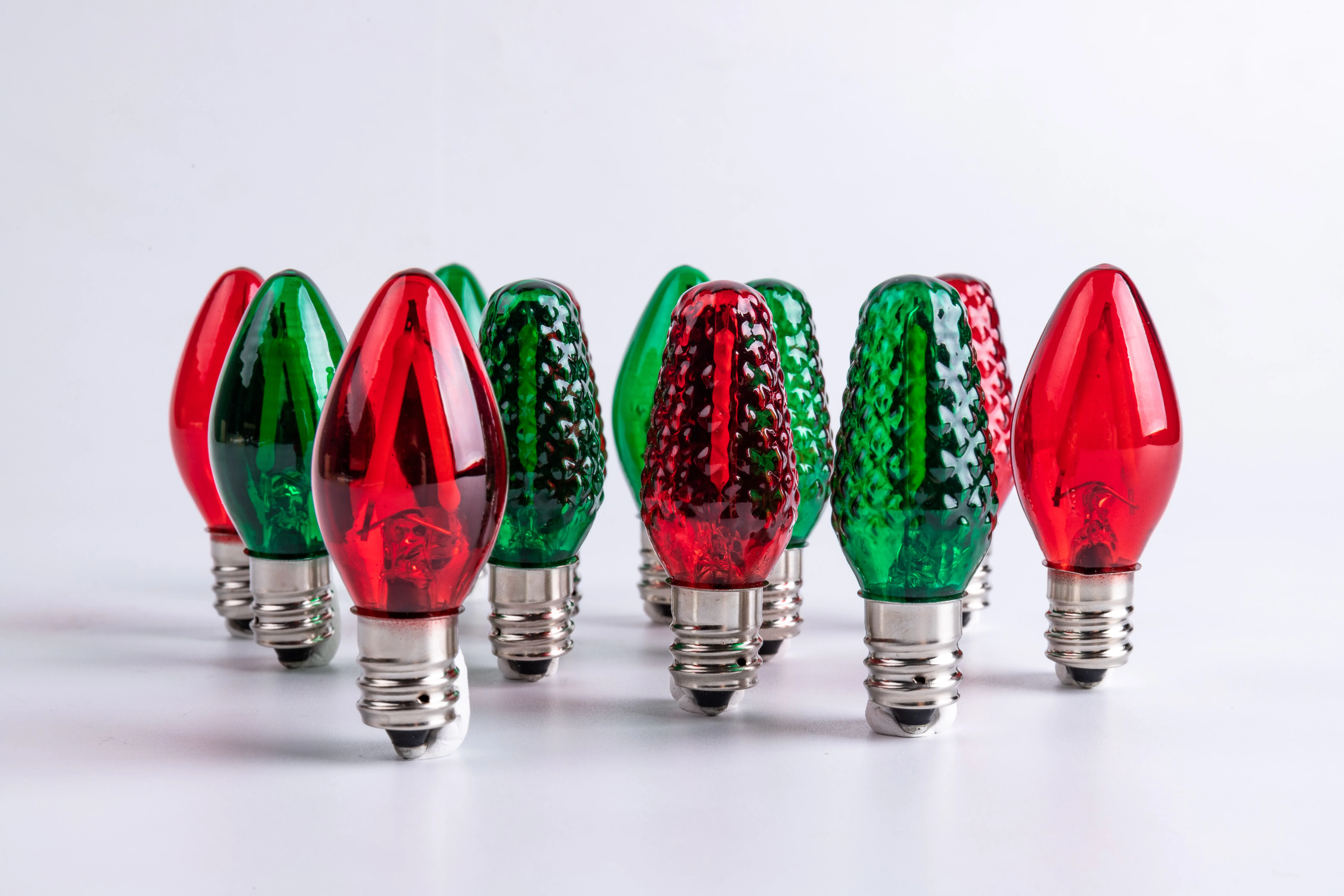 C7 E12 Small Bulb Clear Blue Red Green Orange Lc Decorative Lamp Bulb ...