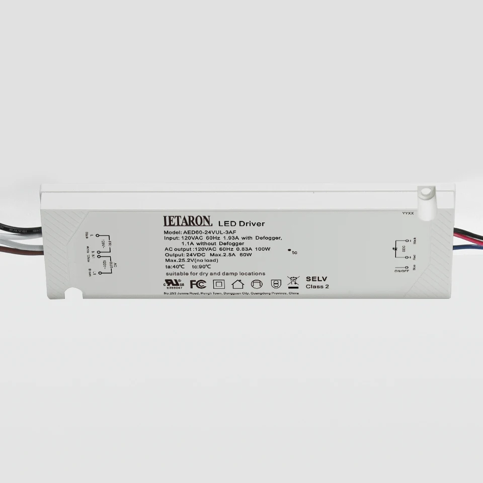 Letaron FCC Certified Constant-voltage Ultra-Thin Linear AC-DC Flood ...