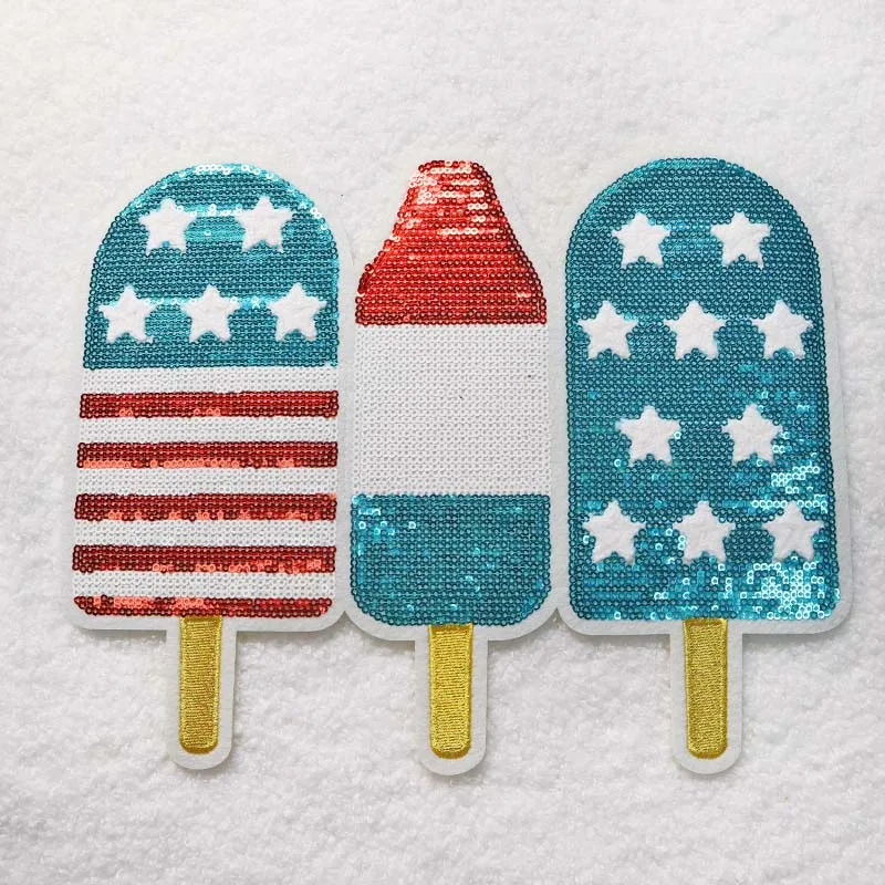 Wholesale Embroidery Gold Love Cheer Sequin Patch Logo Iron On Chenille ...