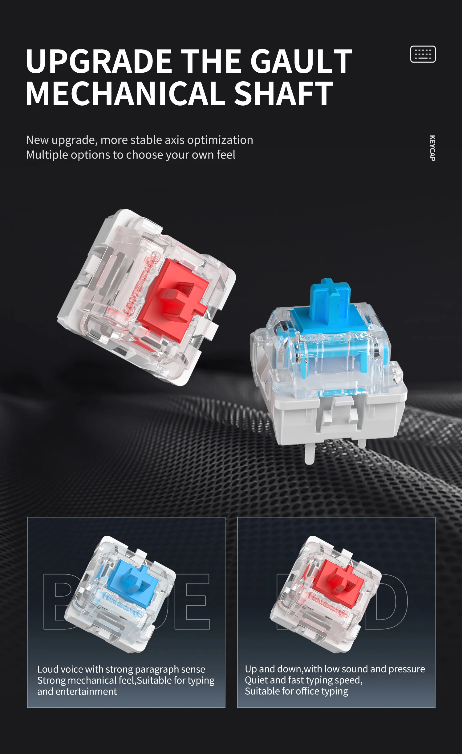 K99 Gaming Mechanical Keyboard - Hot Swappable PBT Keycaps