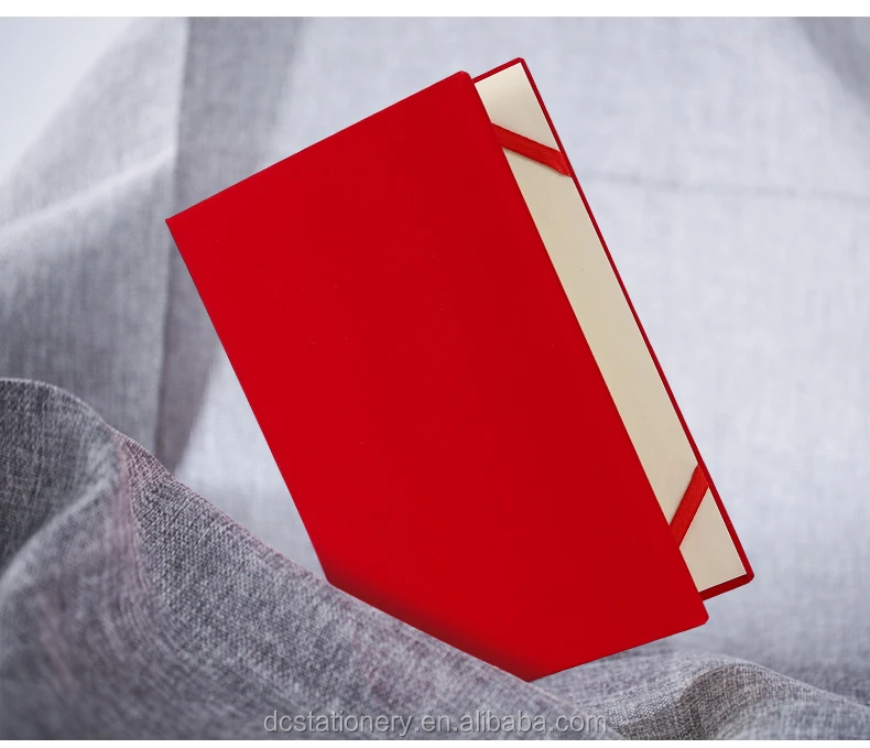 A4 Size Customized Certificates Folder Red Velvet Graduation Diploma ...