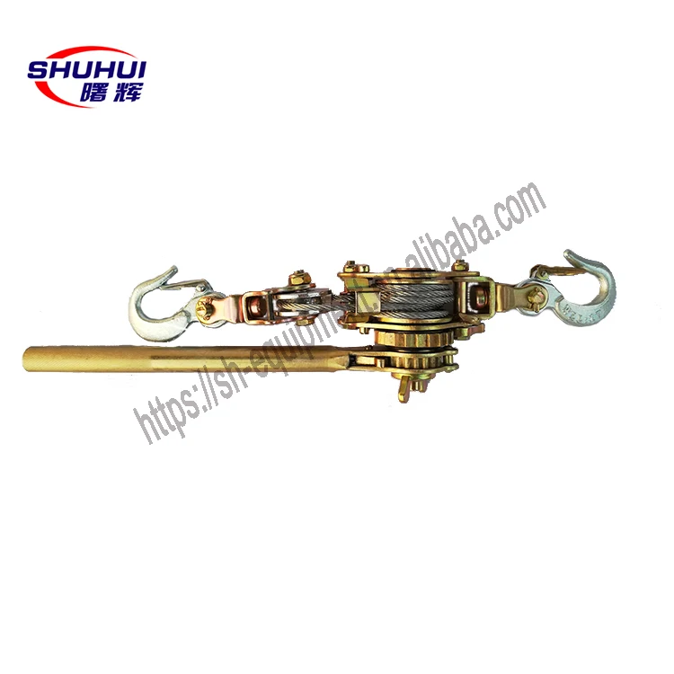 Cheap Wire Rope Tightener Ratchet Puller JX-20 - 2 Hooks