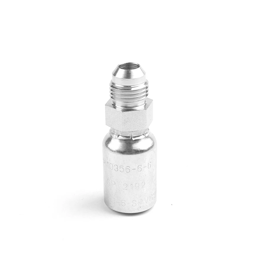 Jic 37 Degree External Thread Hydraulic Hose Crimping Joint Parker 43 ...