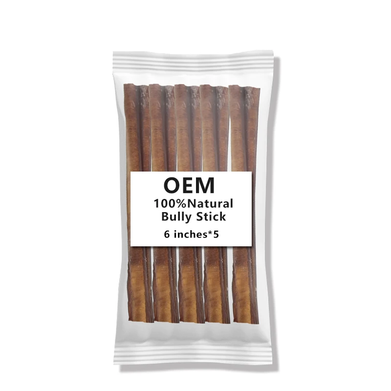 Dried Beef Pizzle Bully Sticks - 100% Natural & Customizable