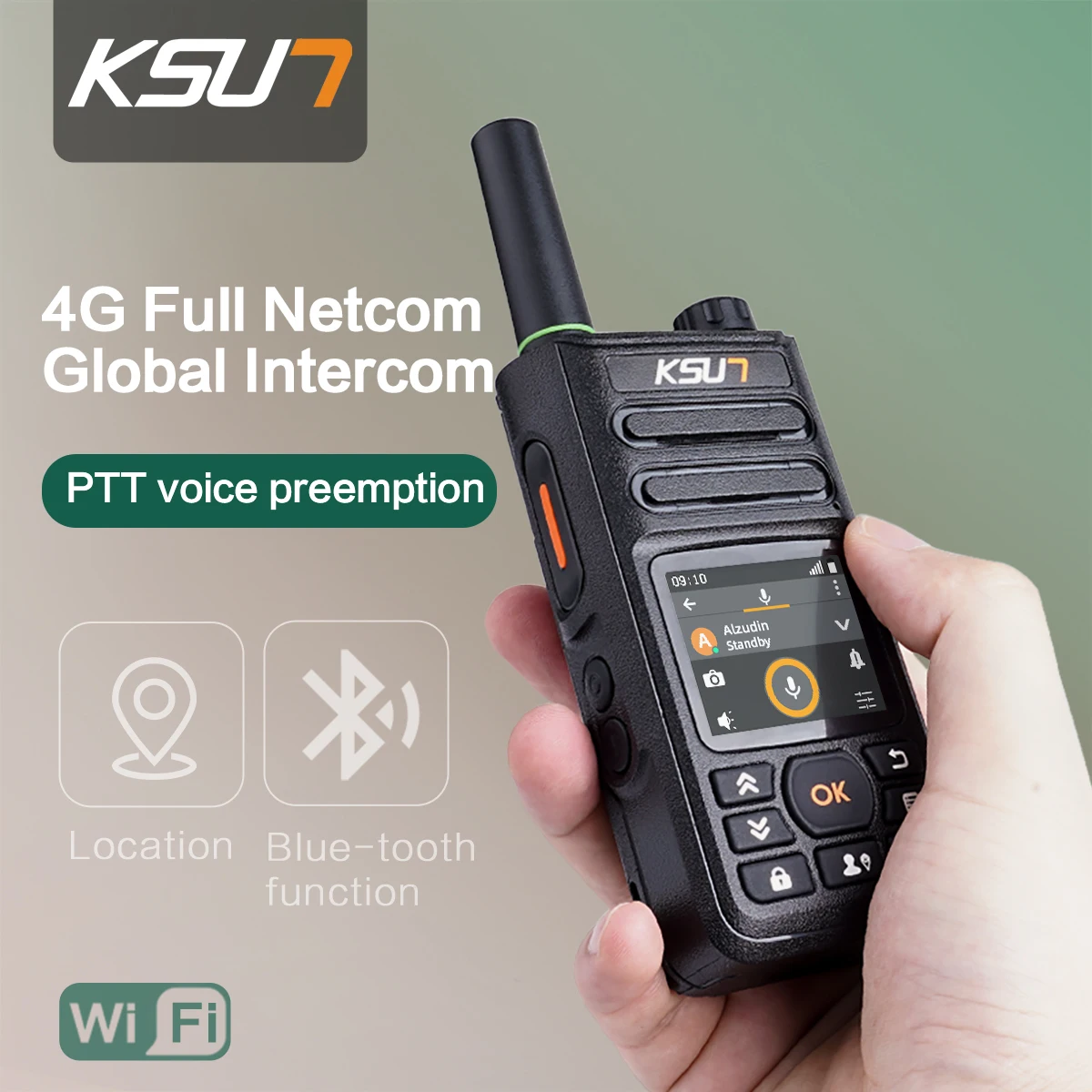 Android Como Funciona La App Walkie Talkie 🍨 KSUN ZL18 Profesional Ptt ...