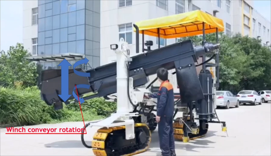 NC1200 Road Engineering Machinery Curb and Sidewalk Pavers Machine ...