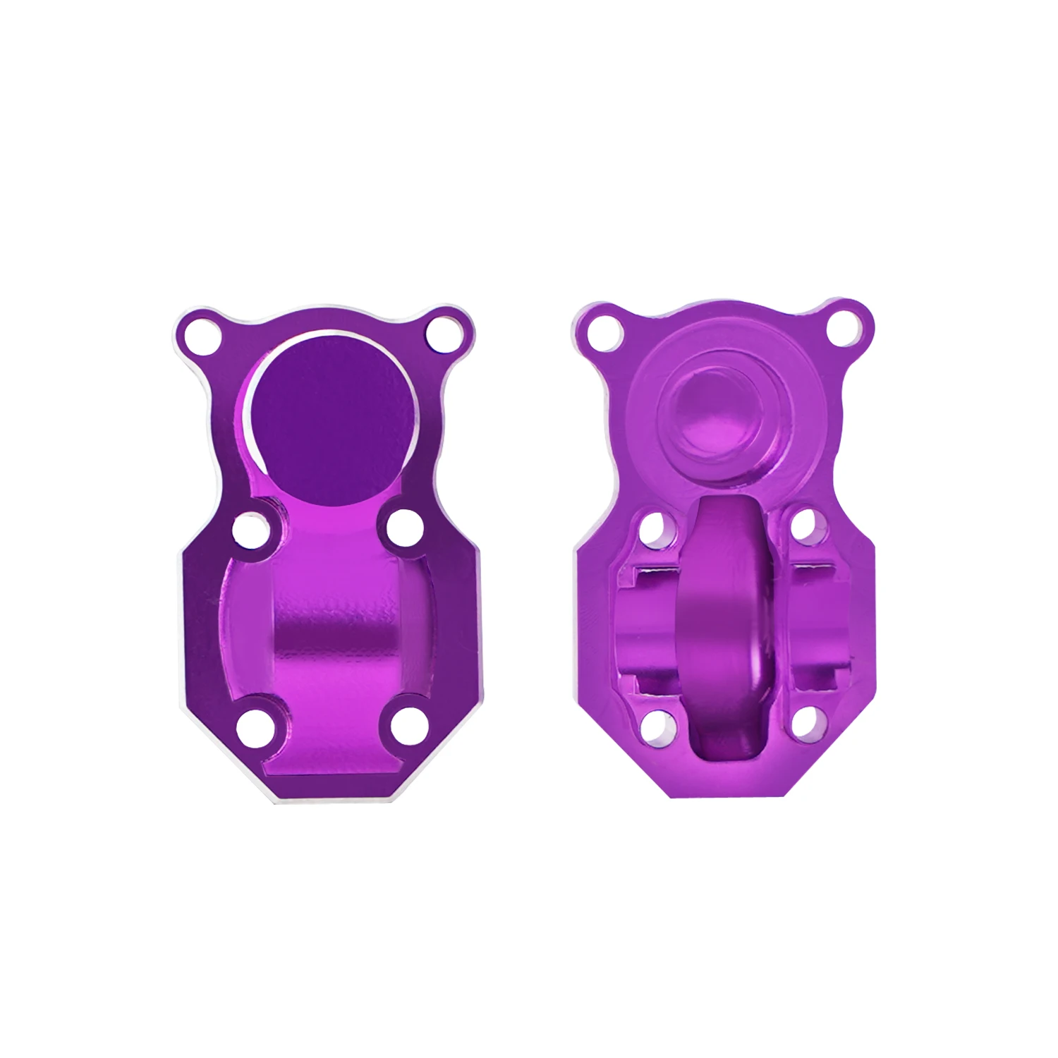 Aluminum Axle Case Front/Rear Diff Housing for Axial SCX24 1/24 RC ...