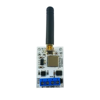 Rt88h01 Dc5v-12v Vhf/uhf Radio Modem Rs485 Lora Gfsk Wireless Transceiver 22dbm 433m 868m ...