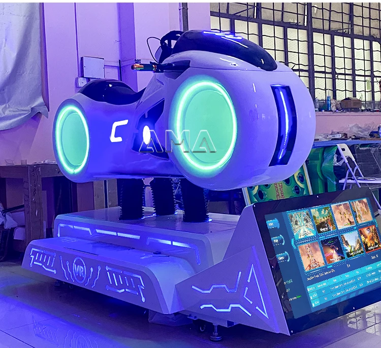 9D VR Super Racing Motorbike - High Res VR Gaming Experience