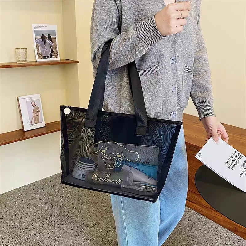 Custom Printed logo Transparent PVC Tote Bag Multicolor INS Style ...