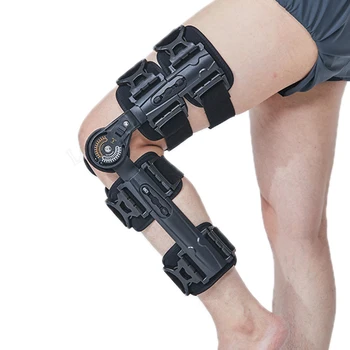 Adjustable Leg Stabilizer Rom Knee Immobilizer Medical Orthopedic Post ...