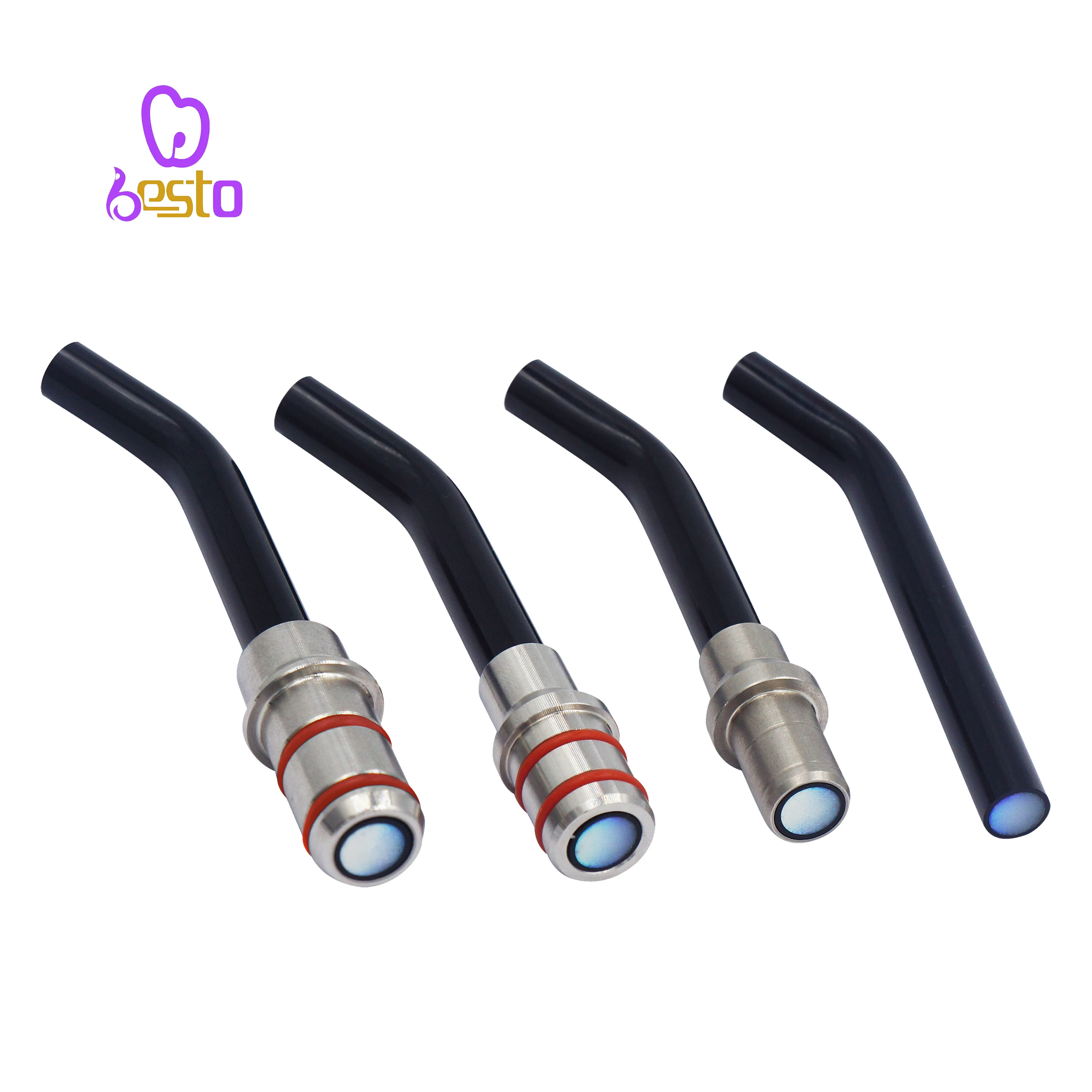 Dental LED Curing Light Guide Tips 10mm Optical Fiber Rod Tips Teeth ...