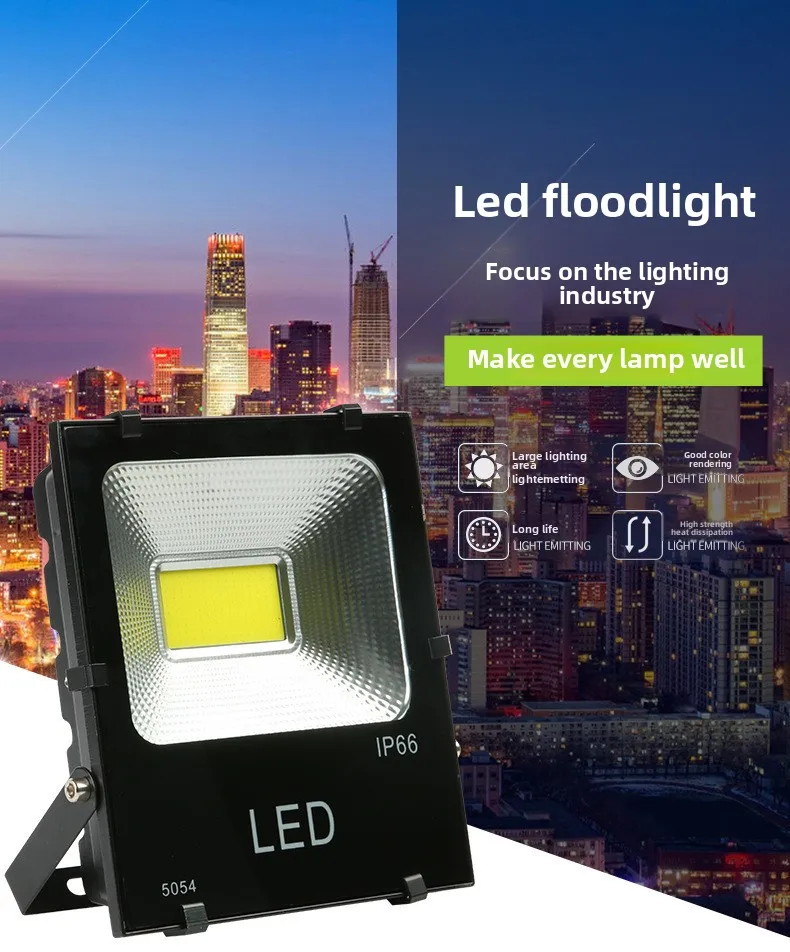 100W Outdoor Waterproof LED Floodlight Full Wattage High Power for ...
