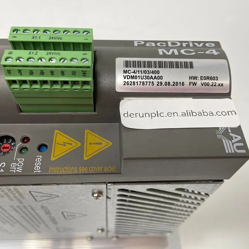 Original Vdm01u50aa00pacdrive Elau Mc-4/11/05/230 Servo Driver Original ...