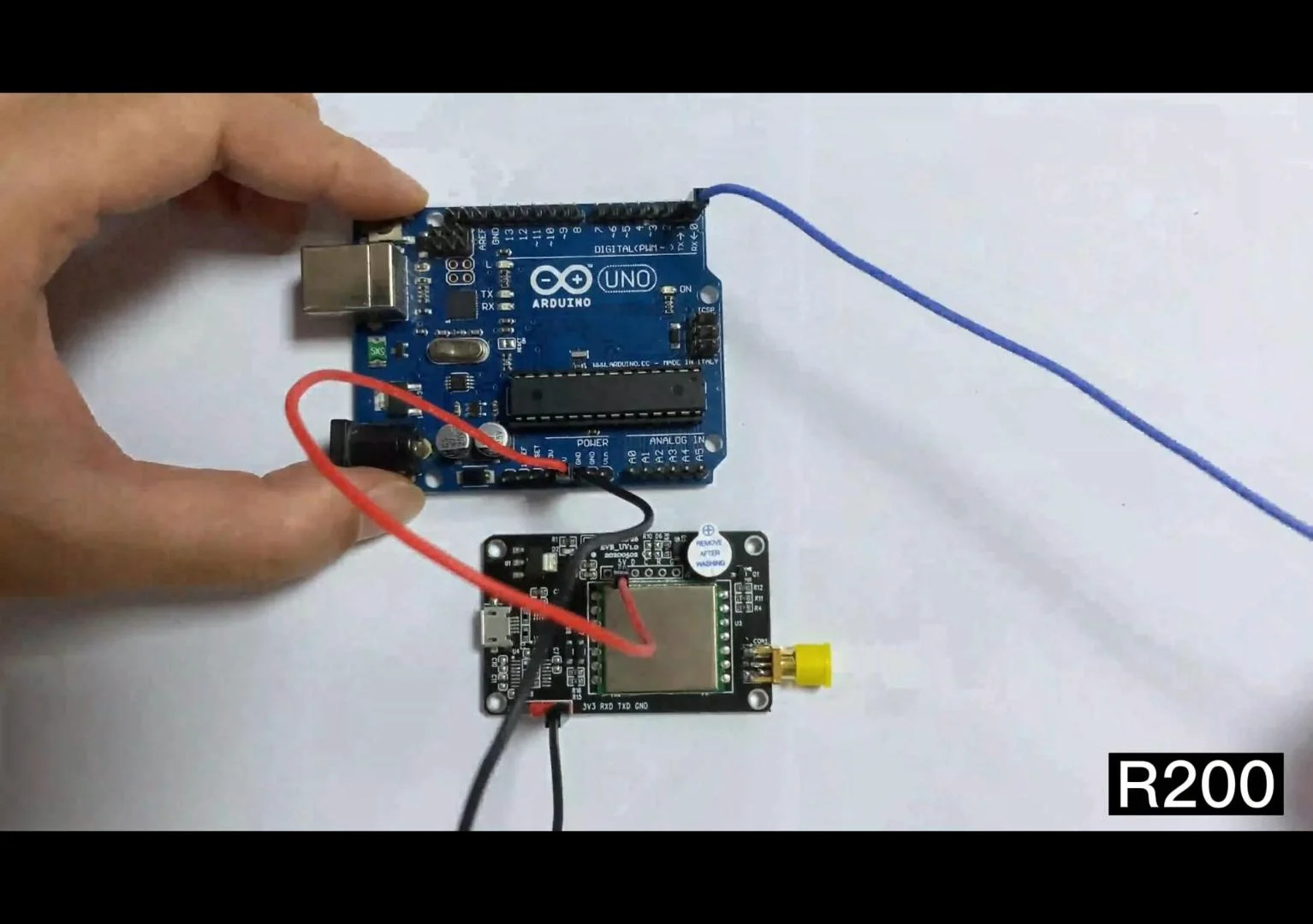 Invelion R200 Chip Micro Size Long Range Rfid Reader Uhf Module Raspberry Pi Ttl Uart Free ...