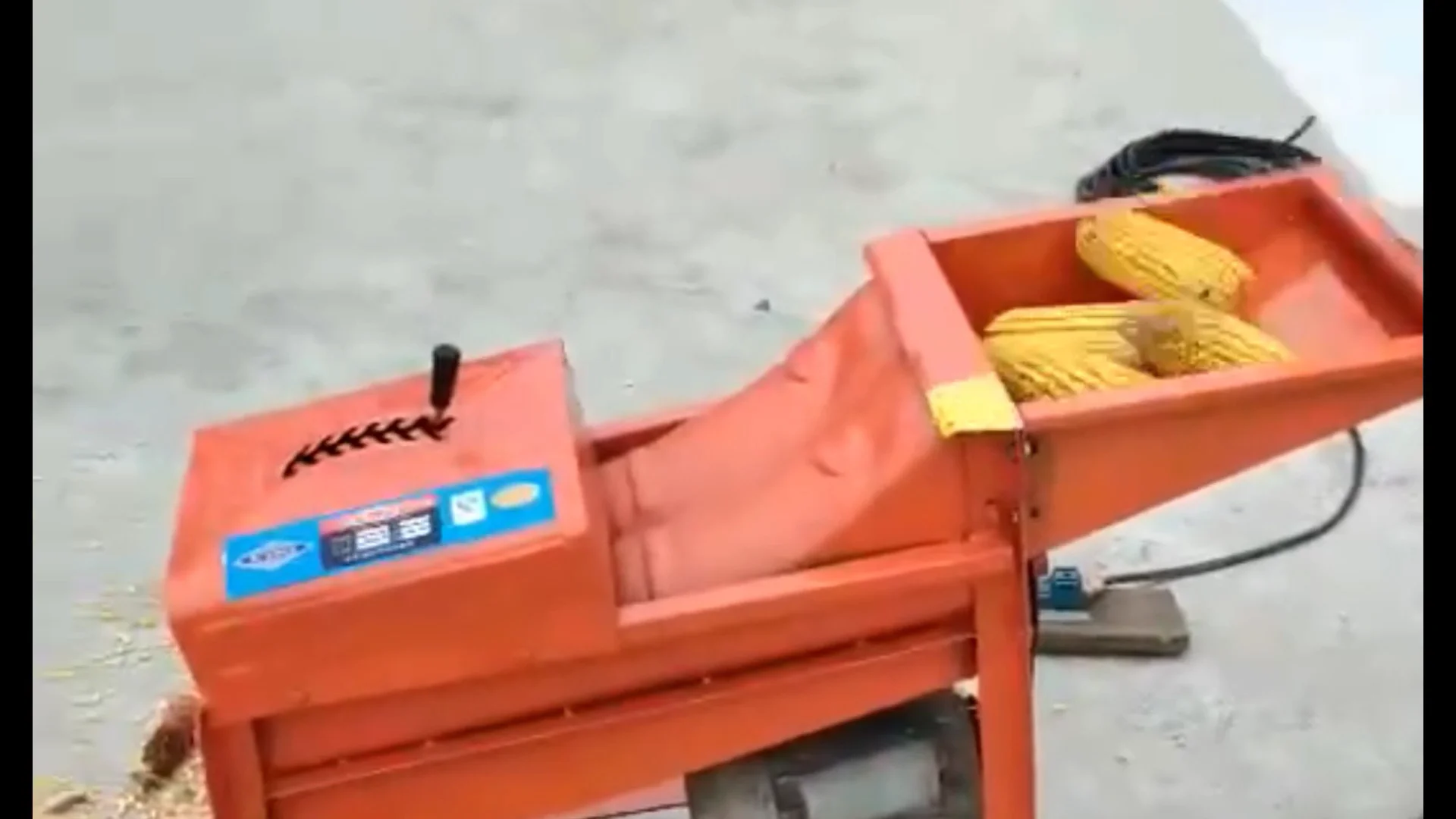 Professional Processing Diesel Engine Corn Thresher Machine Wheat ...