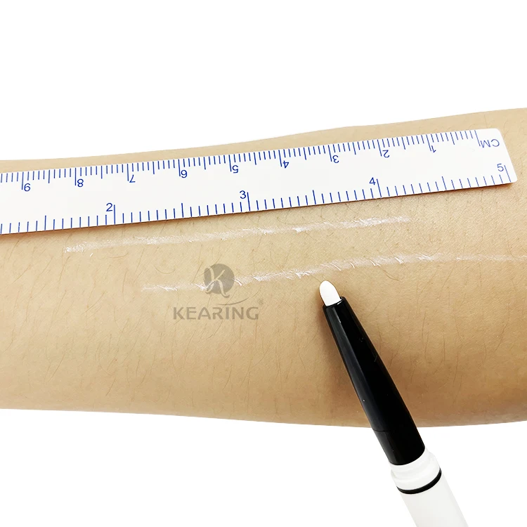 White Color Surgical Skin Marker Dual Tips Medical Short Time Marking ...