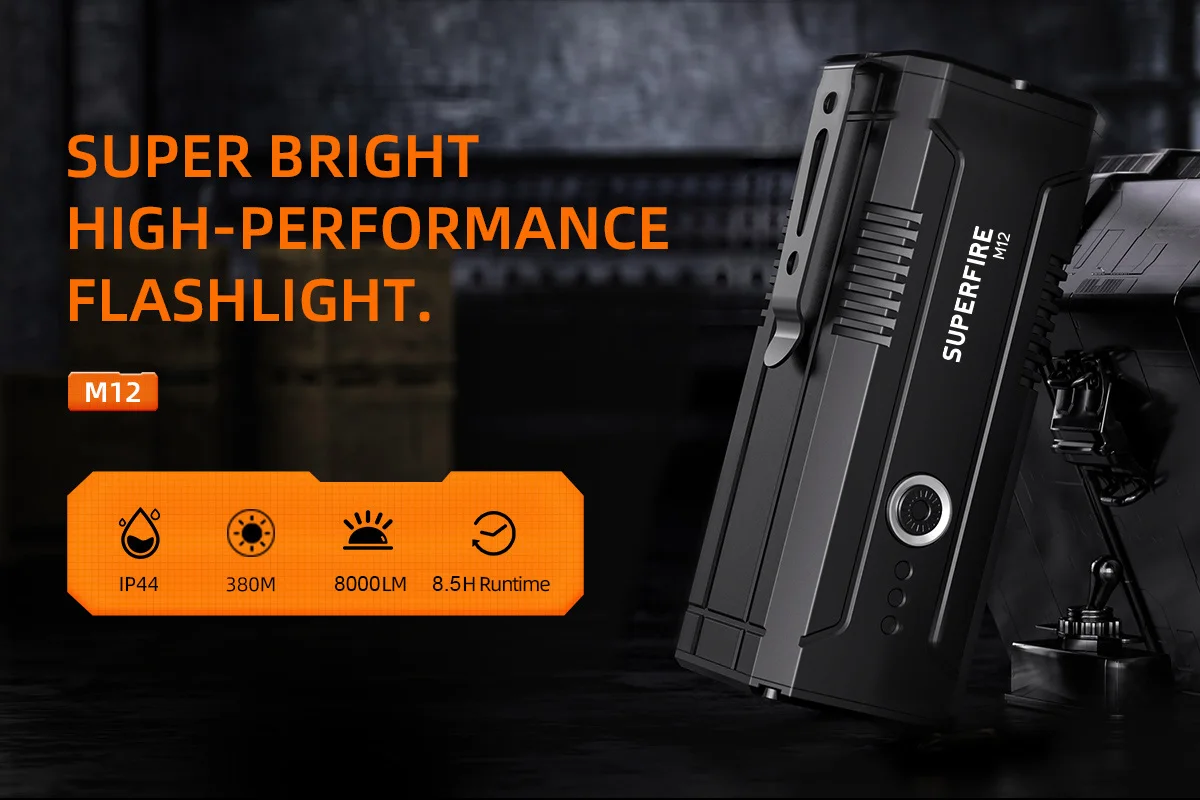 Super Bright 8000lm Powerful Flashlight Torches Led Rechargeable ...