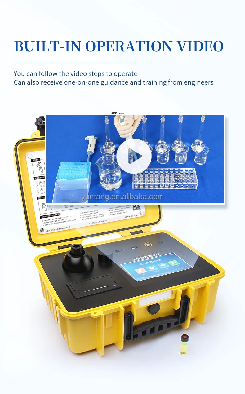 Biotoxic Detector Handheld Portable Portable Water Screening Test ...