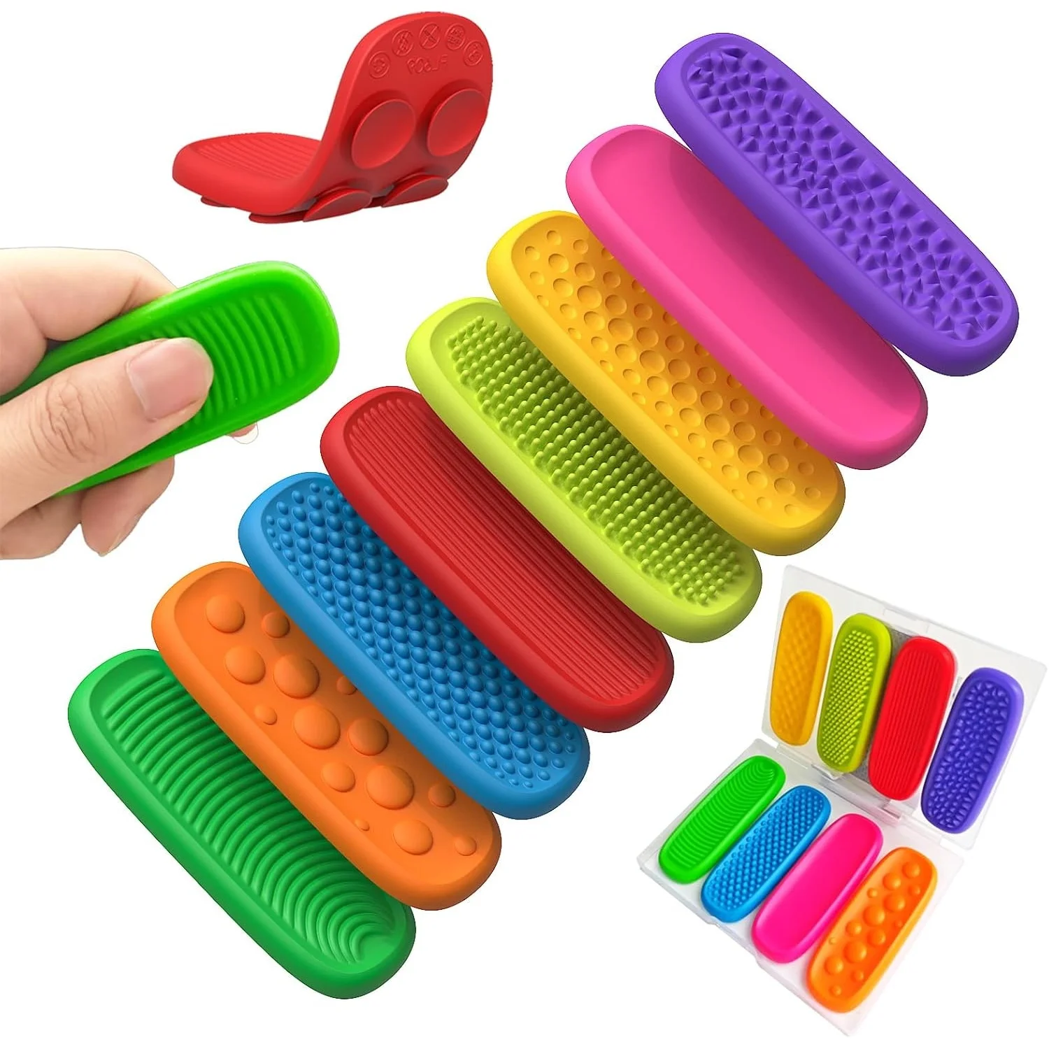 Fidget Toys Sensory Strips for Kids With Autism Adhd Quiet Suction ...