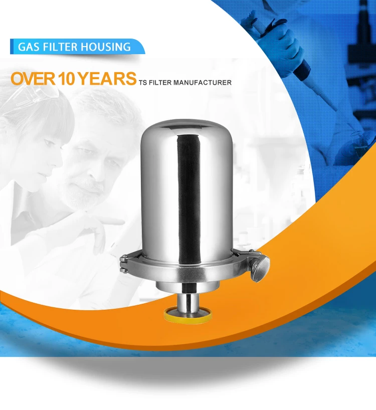Pharma Use Ss316l Vent Filter Housing Gas Filter Housing Suitable For ...