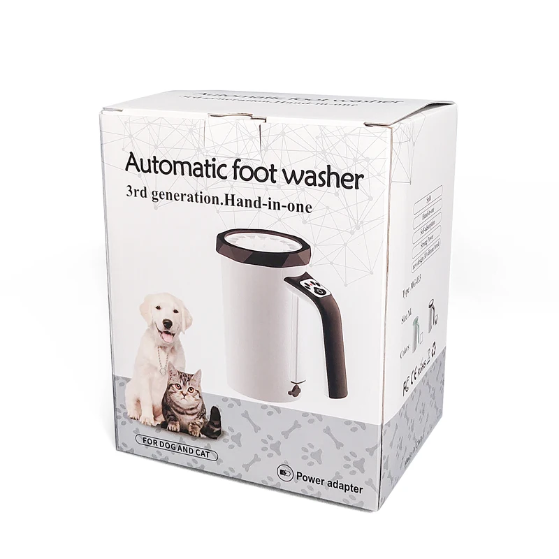 Hot!!!pet Supplies Electric Automatic Dog Foot Washing Cup Dog Paw ...