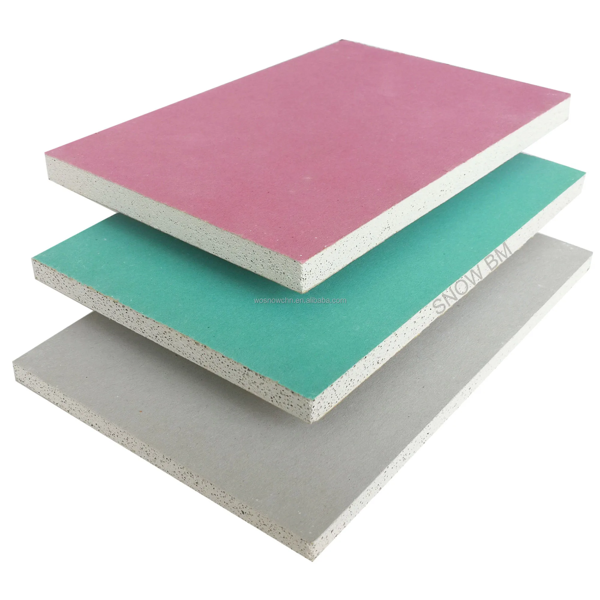 Gb Mr 4'x8'x9/12 Mm Plester Board 1200x2400x9/12 Mm Gypsum Langit ...