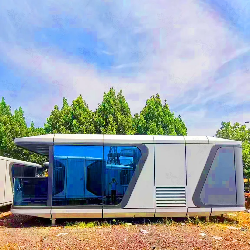 Modular Capsule Hotel for High-End Health Care Communities