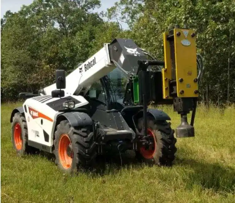 25 Ton Mini Excavator Mini Digger Excavator Post Banger Hydraulic Post ...