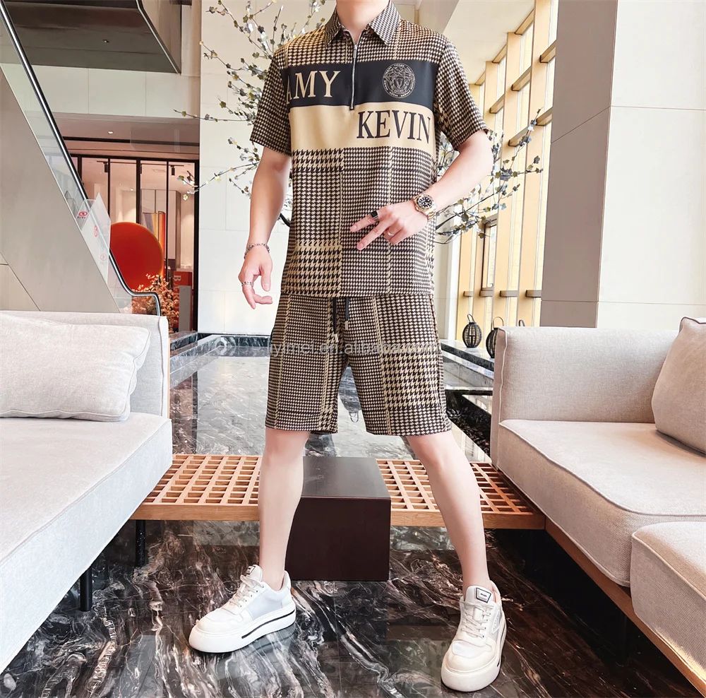 Wholesale Summer Casual Shorts Sets Short Sleeve T Shirt Shorts Solid Tracksuit Set 2 Pieces ...