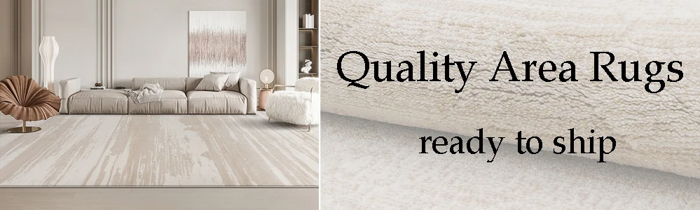 Kezi White Cream Neutral Large Carpet - 10x13ft Rugs